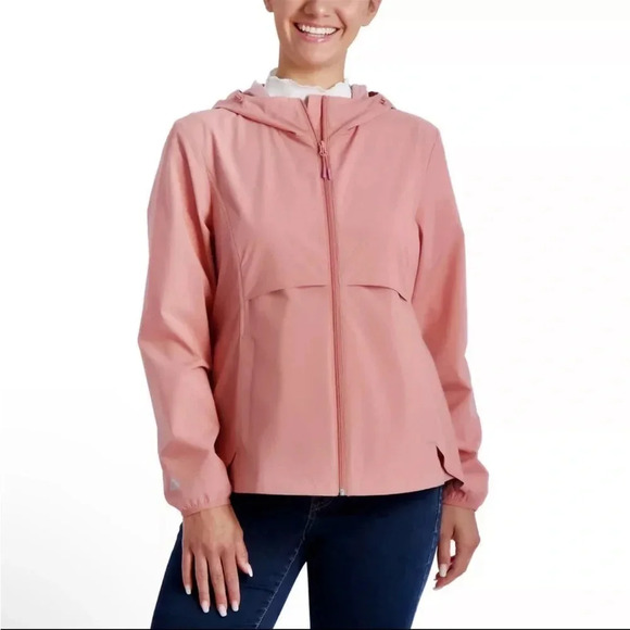 Jackets & Coats | Gerry Ladies Packable Rain Jacket In Pink Rose Dawn ...